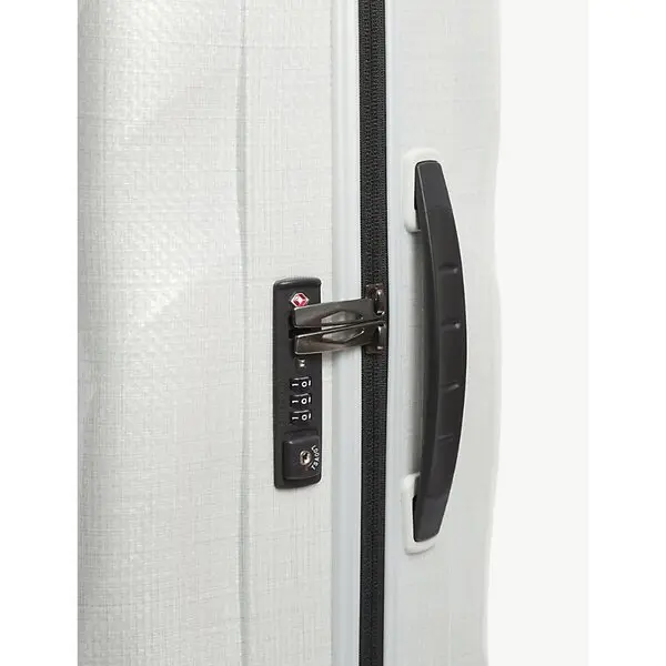 SAMSONITE C-lite Spinner Hard Case Cabin Suitcase 75cm - Off White