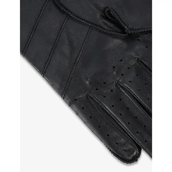 DENTS Touchscreen Suede Gloves - Black