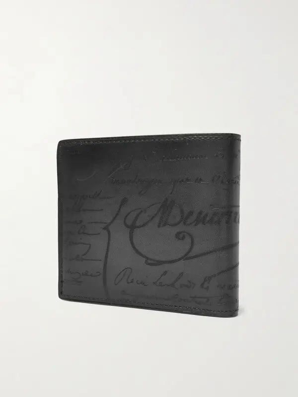 Berluti Scritto Leather Billfold Wallet