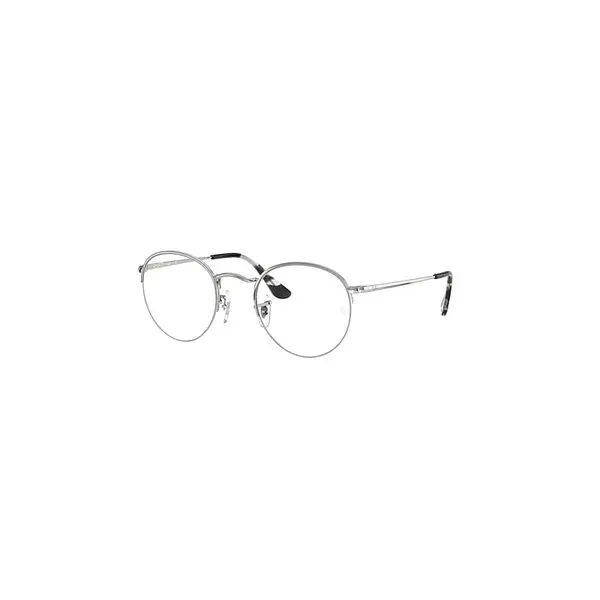 Ray-ban Round Eyeglasses Frame - Silver