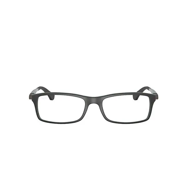 Ray-ban Rectangle Eyeglasses - Black On Green