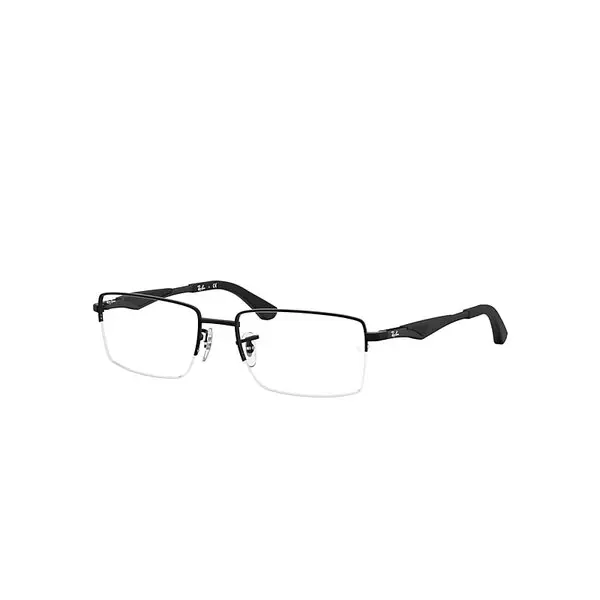 Ray-ban Eyeglasses With Clear Lenses - Black