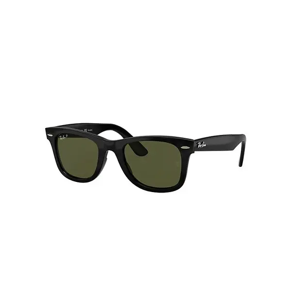 Ray-ban Wayfarer Ease Sunglasses Frame Grey Lenses Polarized - Black