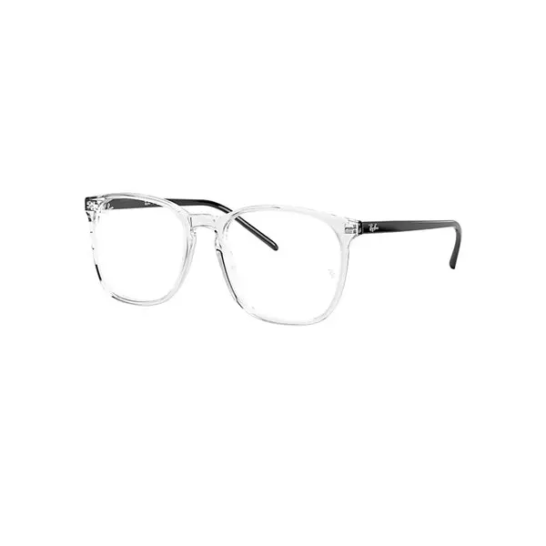 Ray-ban Rb5387 Optics Eyeglasses Frame Clear Lenses Polarized - Black