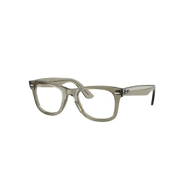 Ray-ban Wayfarer Ease Optics Change Limited Eyeglasses - Transparent Green