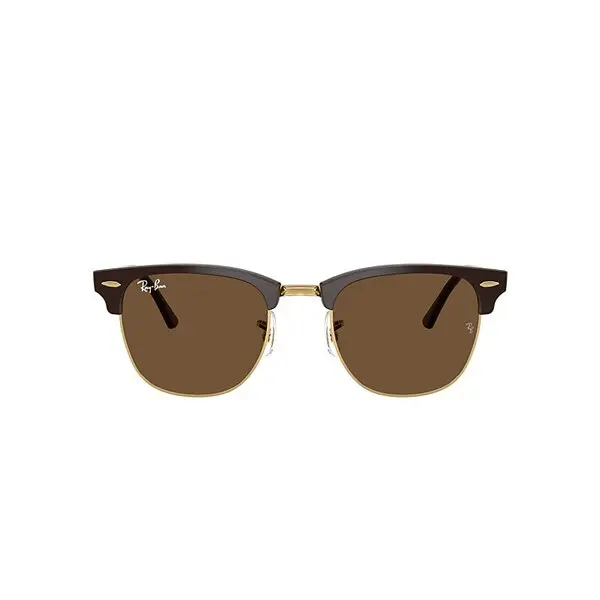 Ray-ban Clubmaster Classic Sunglasses - Brown