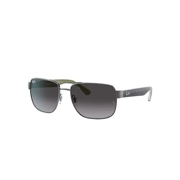 Ray-ban Square Frame Sunglasses - Gunmetal
