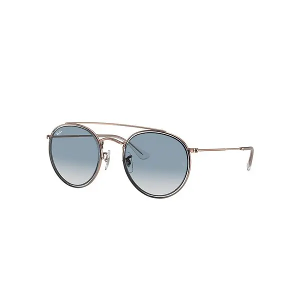 Ray-ban Round Double Bridge Sunglasses - Copper
