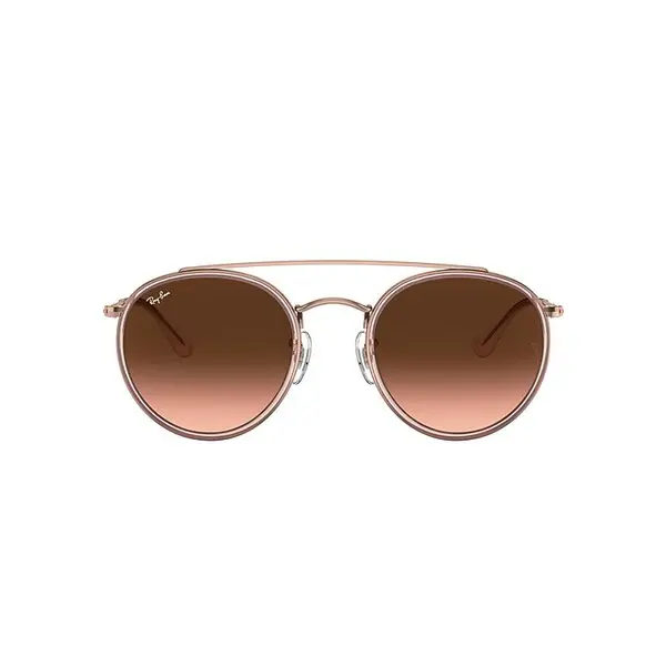 Ray-ban Round Double Bridge Sunglasses - Copper