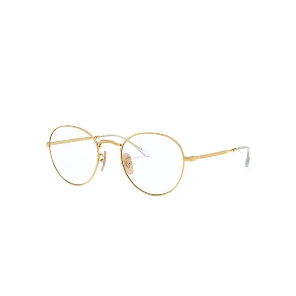 Ray-ban Round Metal Optics Ii Eyeglasses - Arista Gold