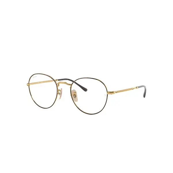 Ray-ban Round Metal Optics Ii Eyeglasses Frame - Gold