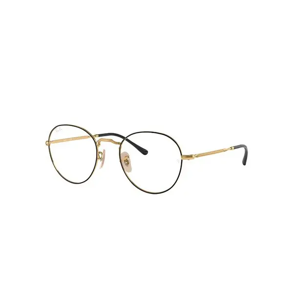 Ray-ban David Optics Eyeglasses Frame - Gold