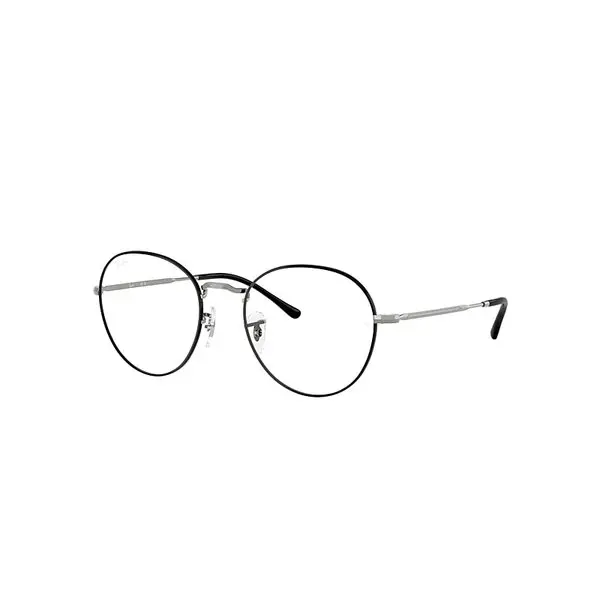 Ray-ban Round Metal Optics Ii Eyeglasses Frame - Gunmetal