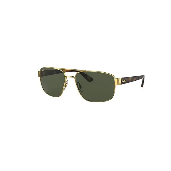 Ray-ban Sunglasses With Metallic Frame - Gold