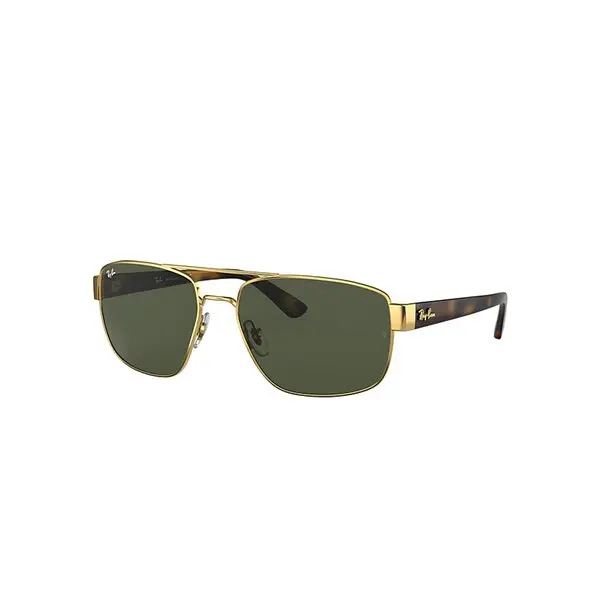 Ray-ban Sunglasses With Metallic Frame - Gold
