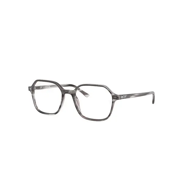 Ray-ban John Optics Eyeglasses Frame - Striped Grey