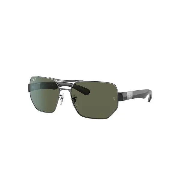 Ray-ban Sunglasses With Double Bridge And Metal Logo - Tortoise