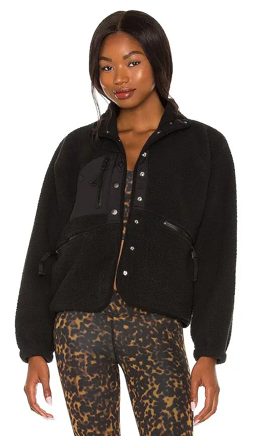 Free People Hit The Slopes Jacket - Black