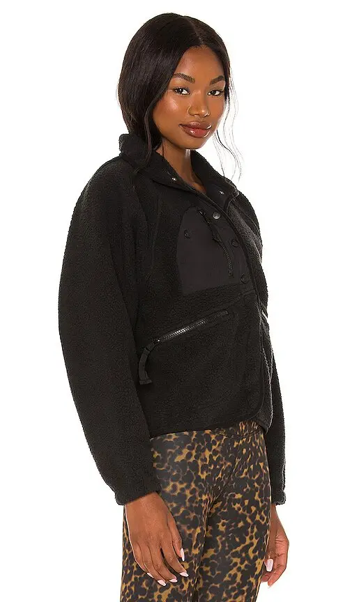 Free People Hit The Slopes Jacket - Black