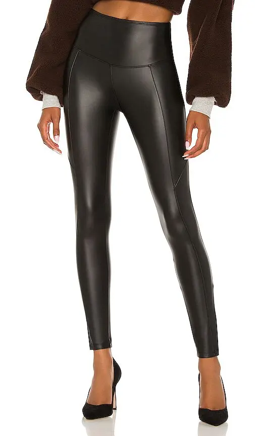 Yummie Faux Leather Legging