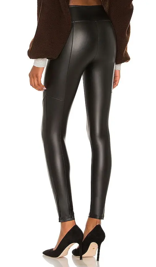 Yummie Faux Leather Legging
