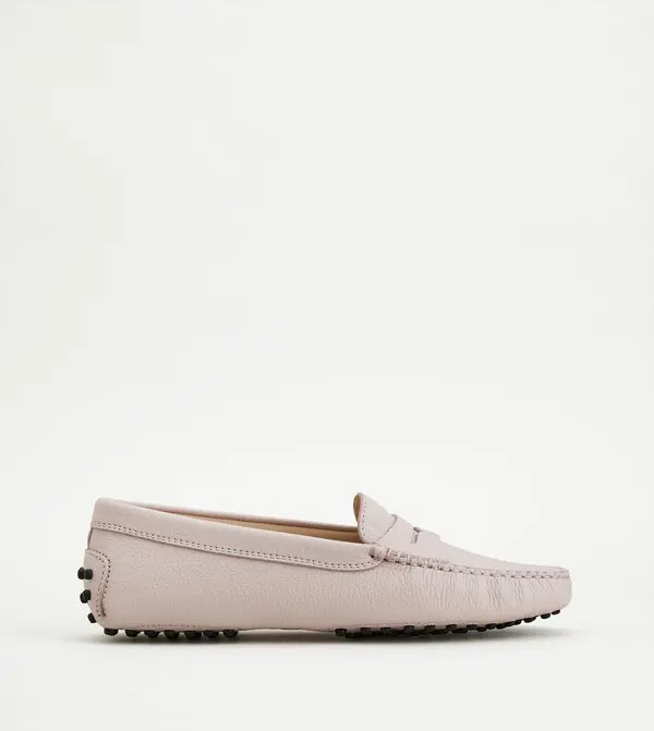 TOD'S Gommino Loafers In Leather - Pink
