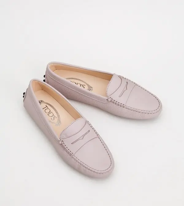 TOD'S Gommino Loafers In Leather - Pink