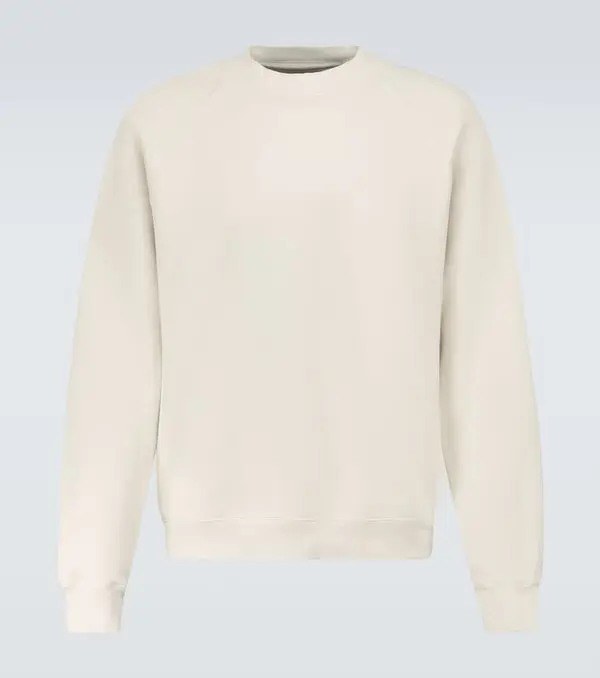 LES TIEN Classic Cotton Raglan Sweatshirt