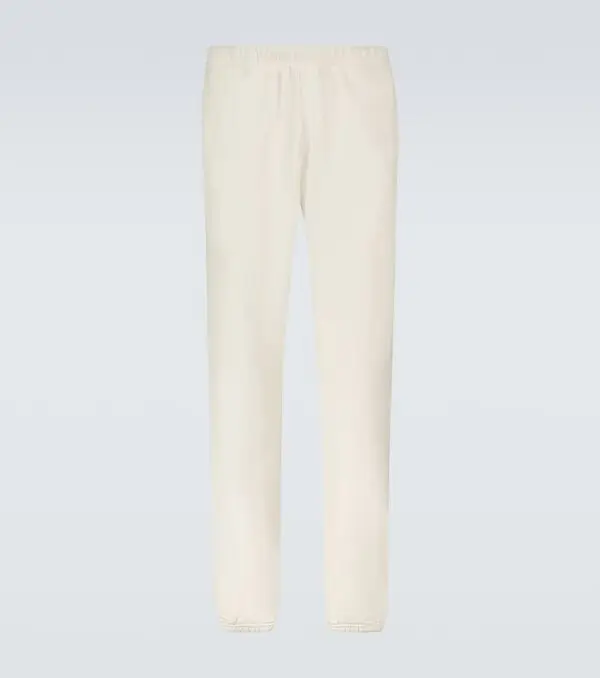LES TIEN Cotton Sweatpants - Neutrals