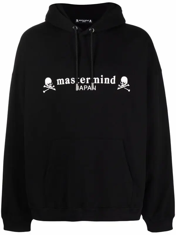 MASTERMIND WORLD Skull Print Cotton Hoodie