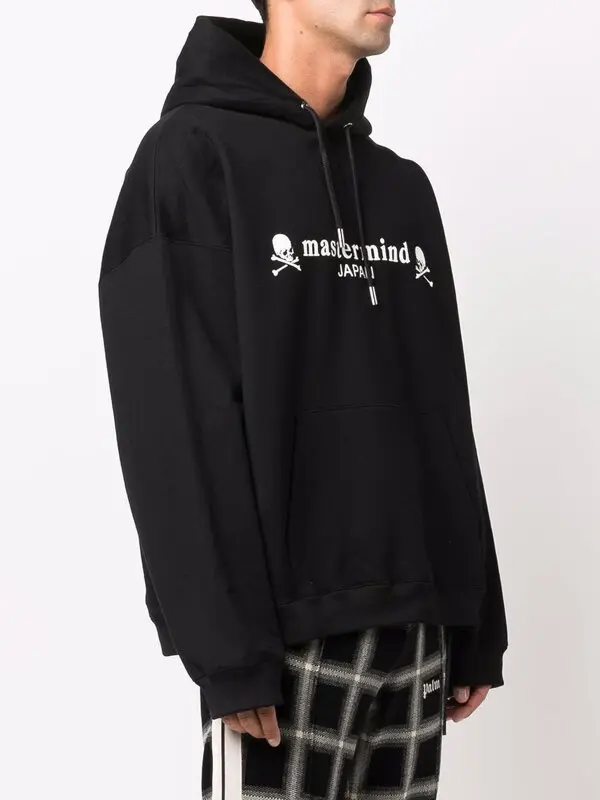 MASTERMIND WORLD Skull Print Cotton Hoodie