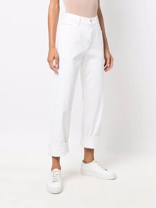 Jacob Cohen Cropped Straight-leg Jeans