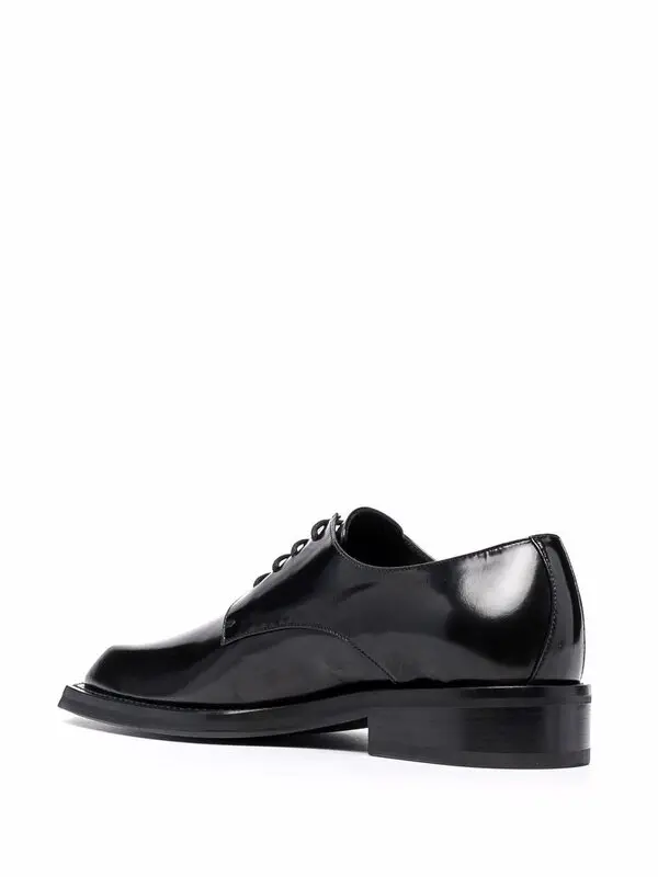 Martine Rose Angled-Toe Derby Shoes In Black - 62% Off | Editorialist
