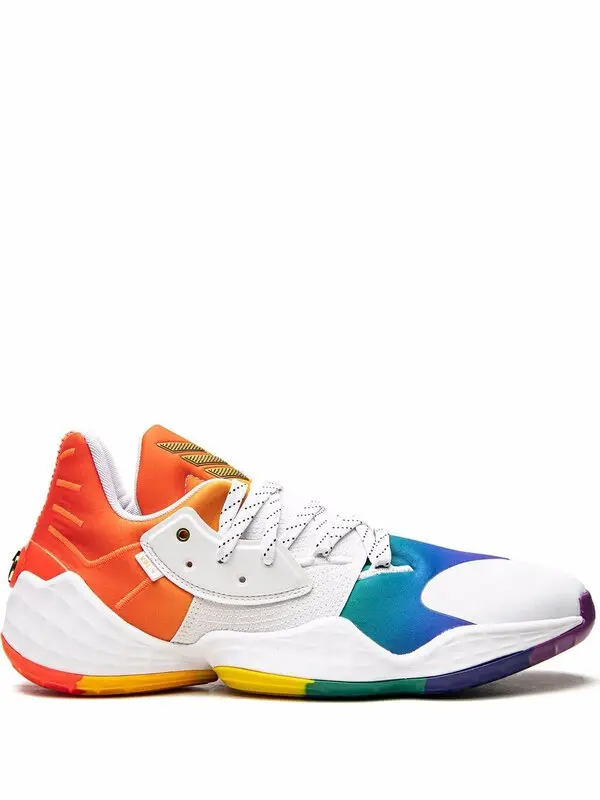 Adidas Harden Vol. 4 Pride Sneakers - White
