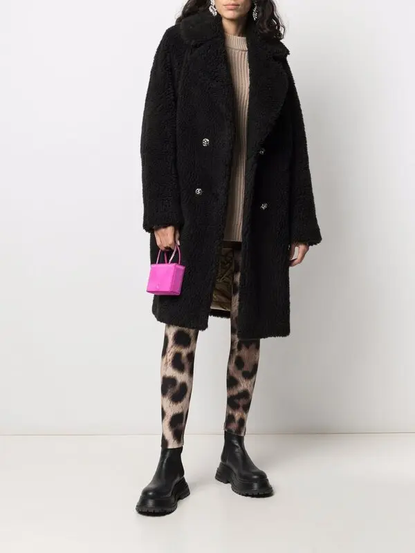 Philipp Plein Double-breasted Long Coat