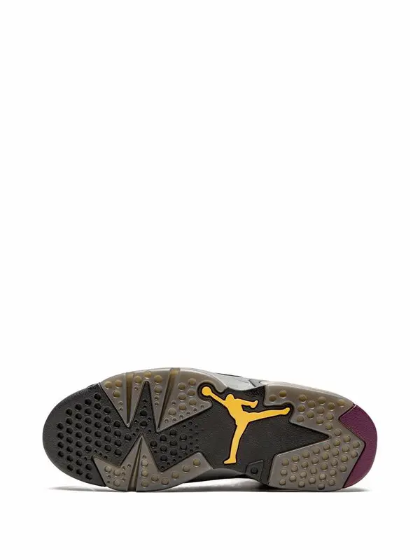 JORDAN Air 6 Retro Bordeaux Sneakers - Black