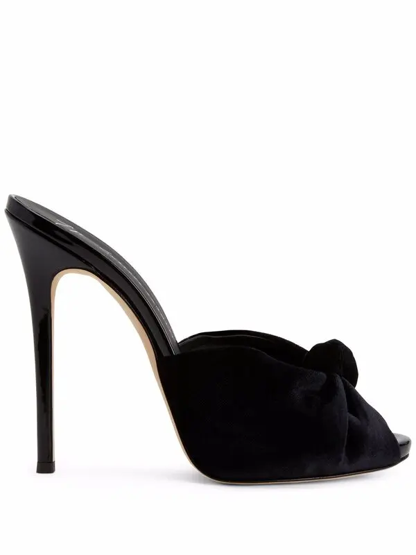 GIUSEPPE ZANOTTI 120mm Bridget Knot-detail Sandals