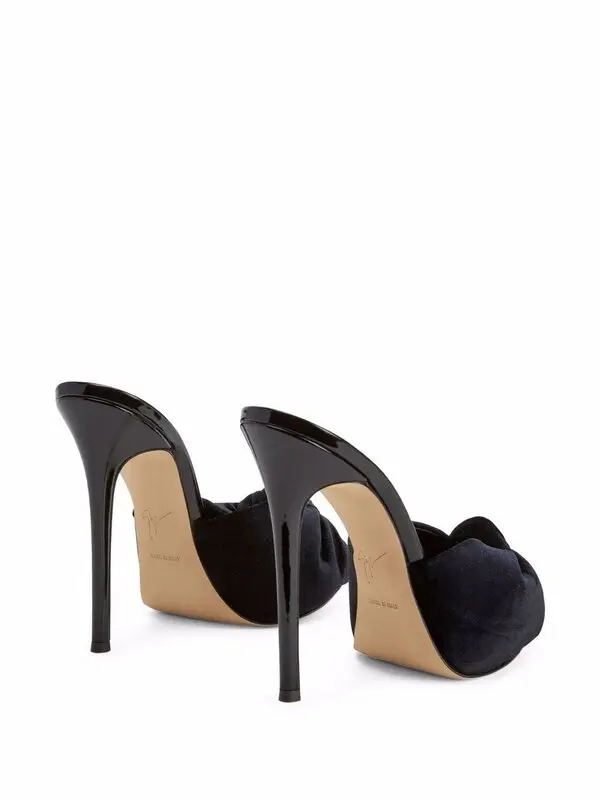 GIUSEPPE ZANOTTI 120mm Bridget Knot-detail Sandals