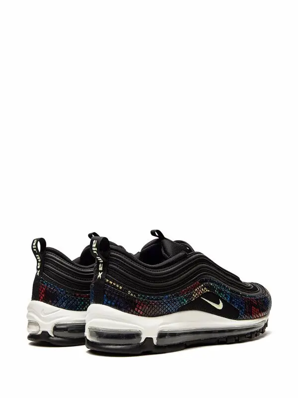Nike Air Max 97 Se Rainbow Snake Sneakers - Black