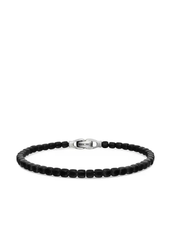 David Yurman Spiritual Beads Cushion Bracelet - Black