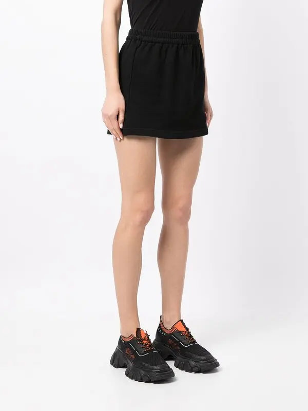 GROUND ZERO Logo-print Mini Skirt