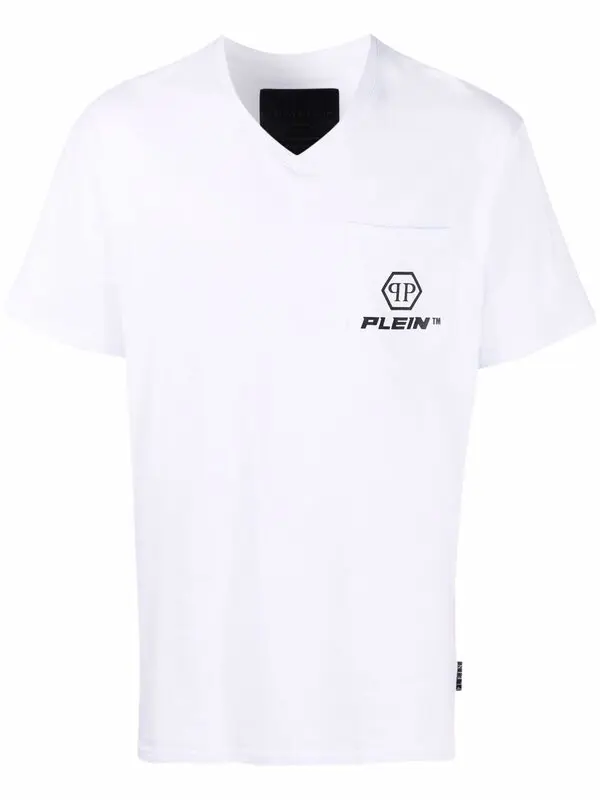 Philipp Plein Logo-print Short-sleeve T-shirt - White