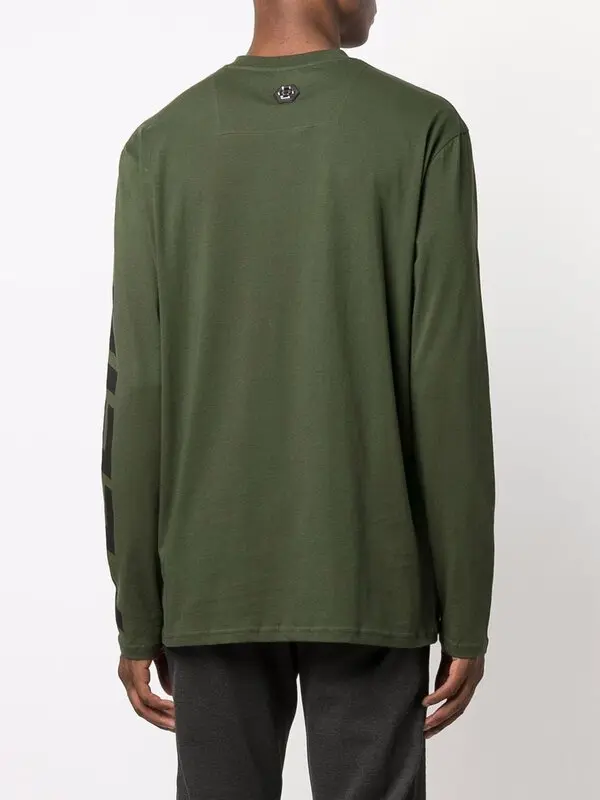 Philipp Plein Logo-print Long-sleeved T-shirt
