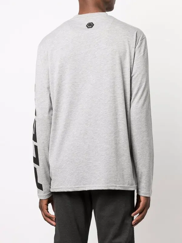 Philipp Plein Logo-print Long-sleeved T-shirt
