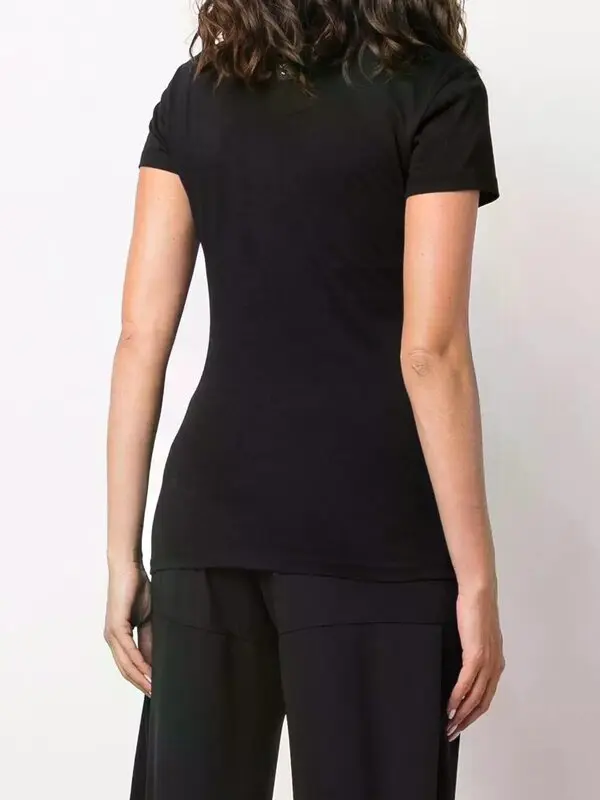 Philipp Plein Crystal-embellished Short-sleeved T-shirt - Black