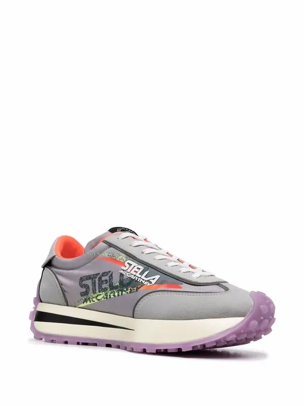 Stella McCartney Logo Print Low Top Sneakers