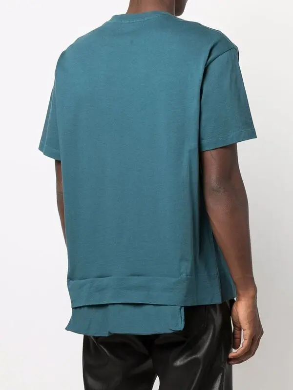 AMBUSH Waist Pocket Logo-print T-shirt - Blue