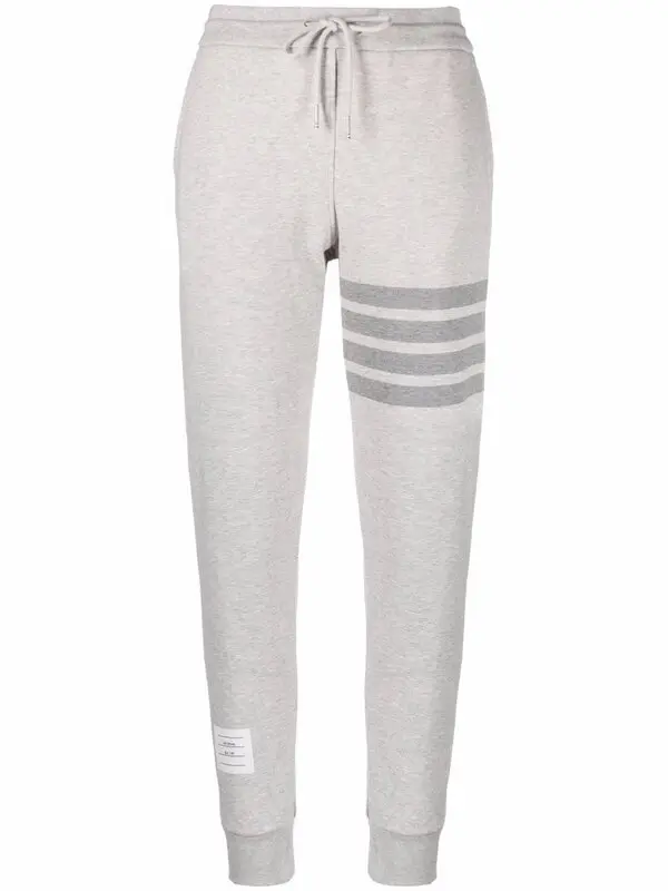 Thom Browne Signature 4-bar Stripe Track Pants - Grey