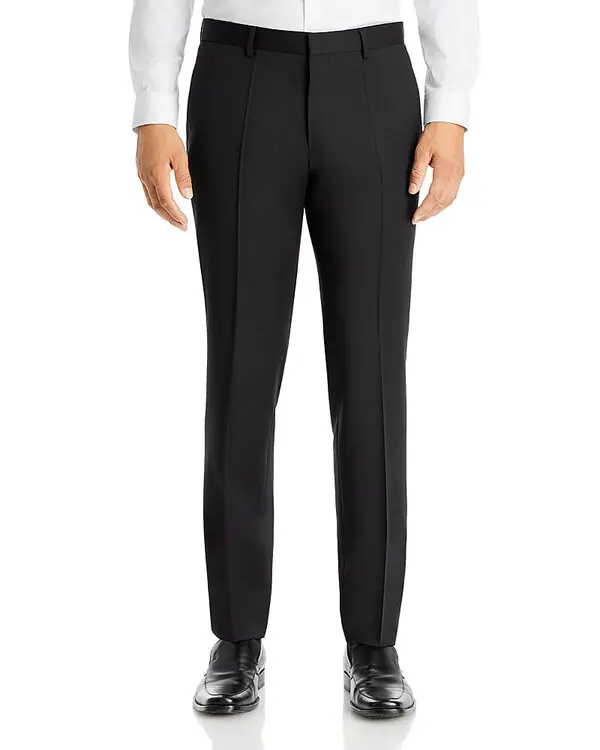 BOSS Genius Slim-fit Trousers - Black