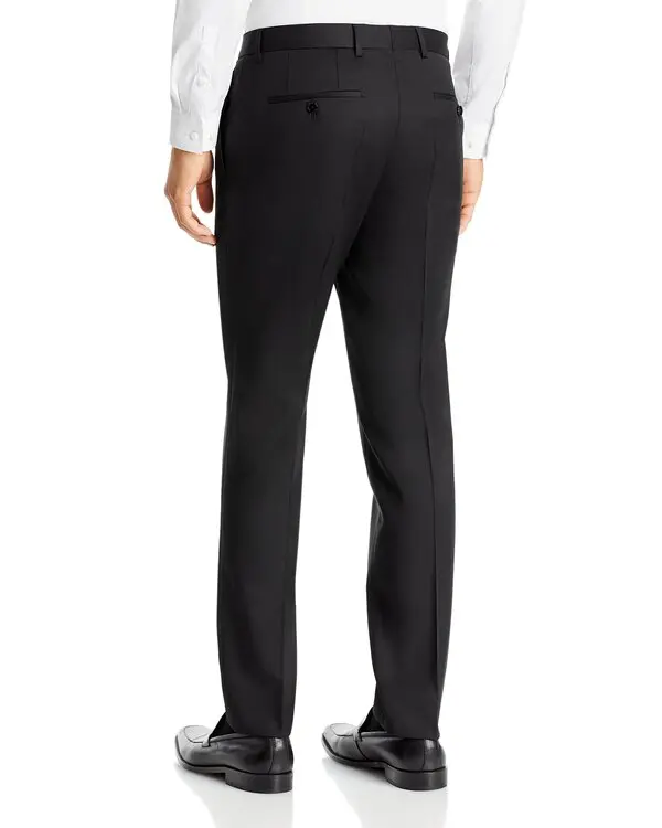 BOSS Genius Slim-fit Trousers - Black